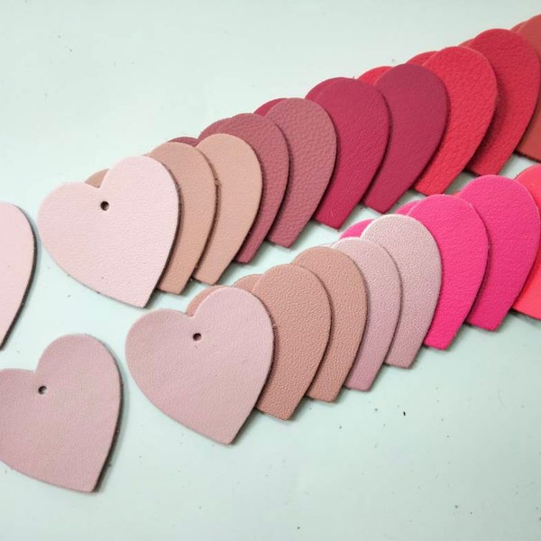 Leather Heart Shape - Etsy