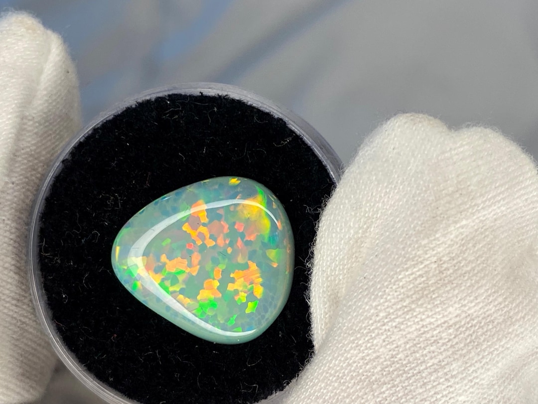 Stunning Very Rare Pattern in This Ethiopian Wello Opal! Chaff ...