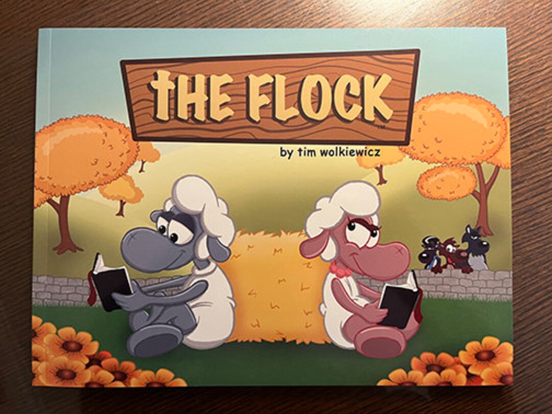 The Flock Comic Comic Book Activity Book Gospel Kids Sheep Wolves ...