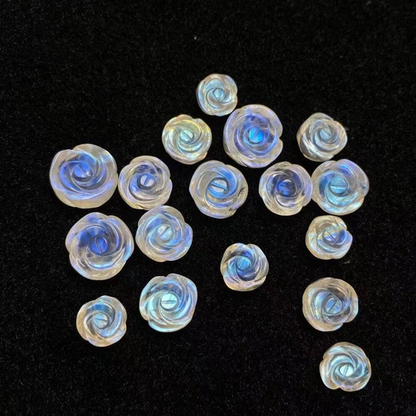 Carved Moonstone - Etsy