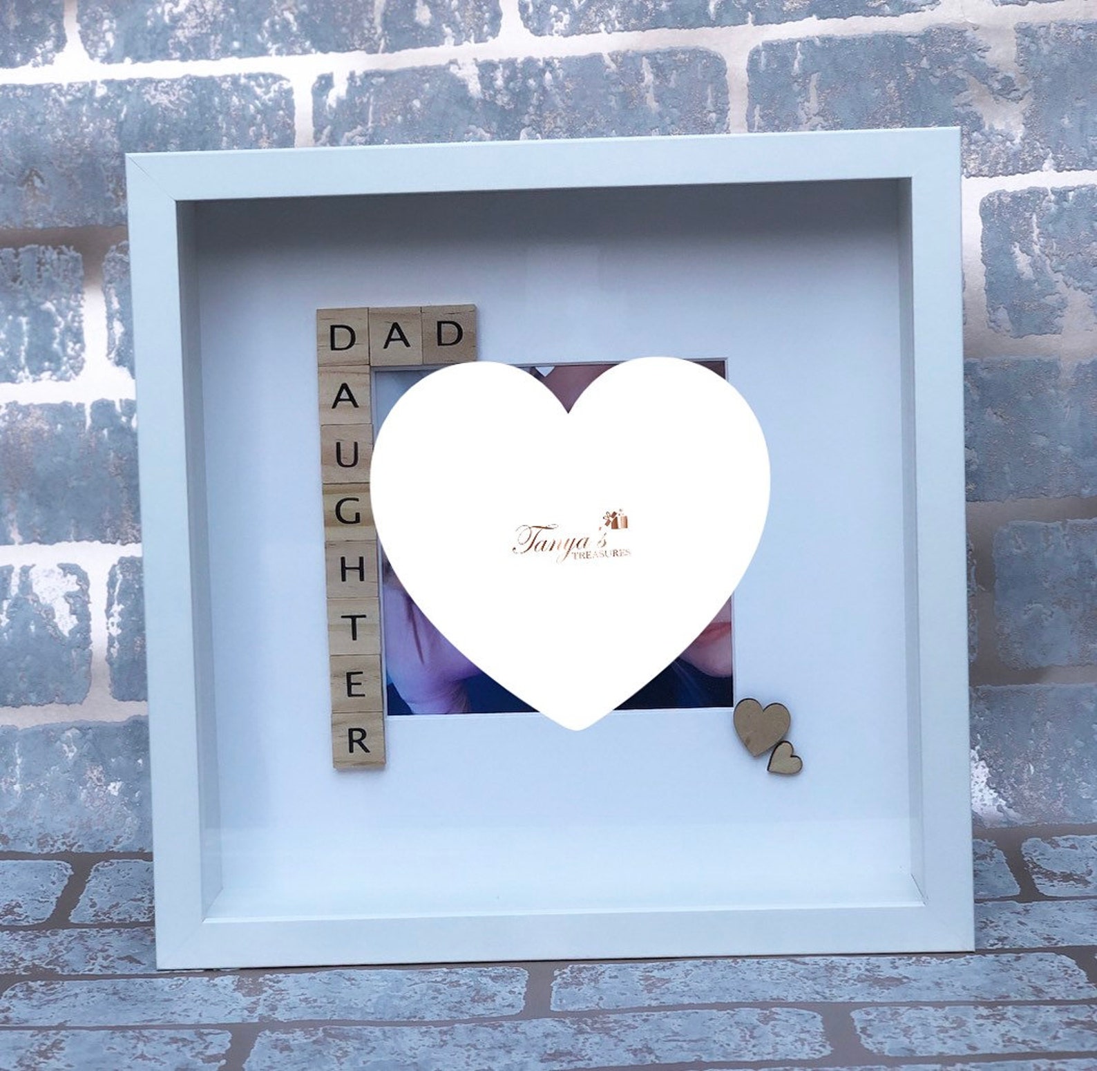 Father and Daughter Frame for a Father Father Gift - Etsy