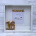 Personalised 16th Birthday Frame, 16th, Birthday Frame, Birthday Gift ...