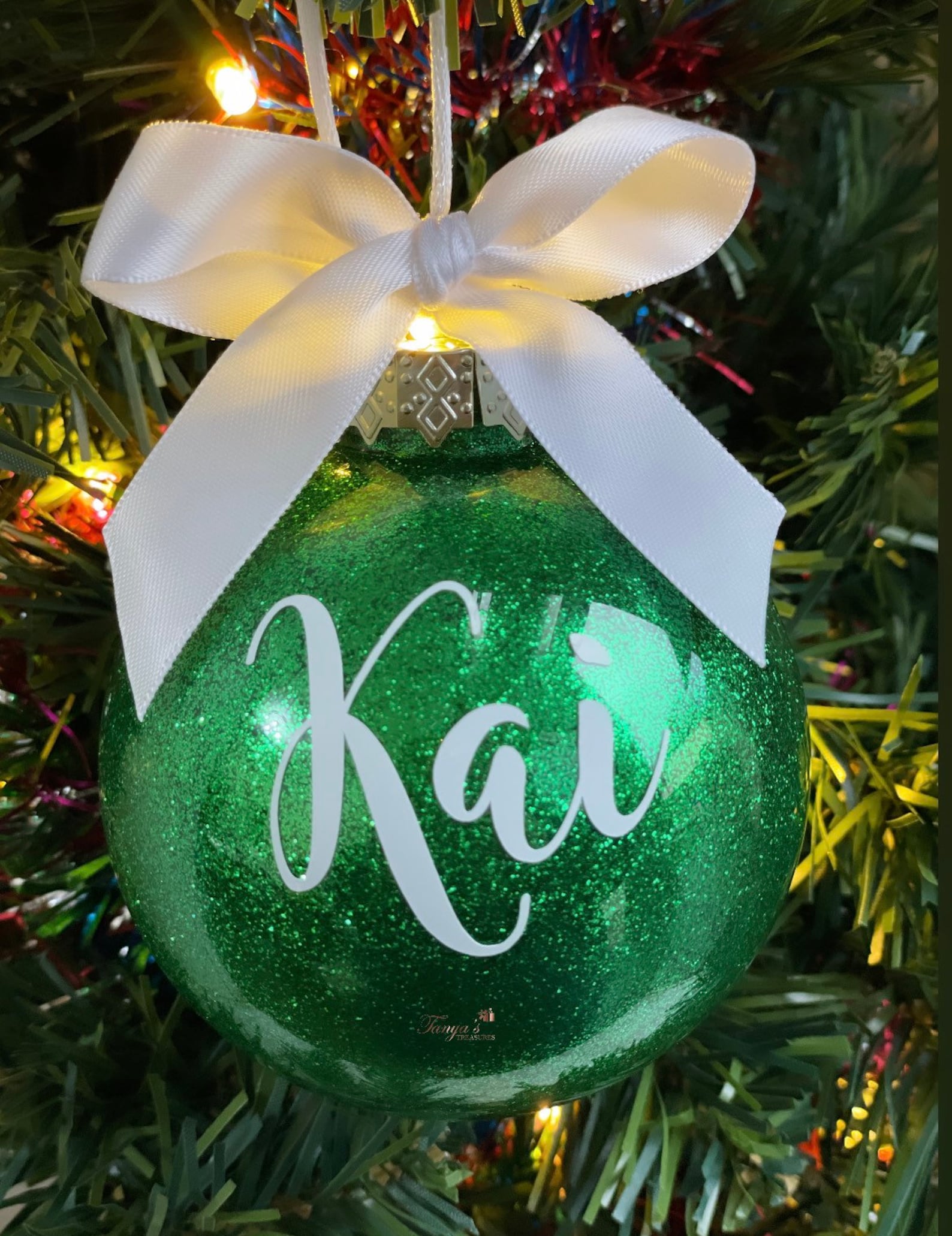 Baubles Baubles Christmas Christmas Ornament Personalised - Etsy UK