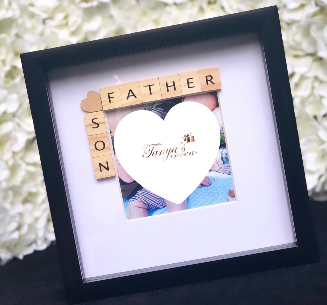 Father and Son Frame for a Father Father Gift Father's | Etsy UK