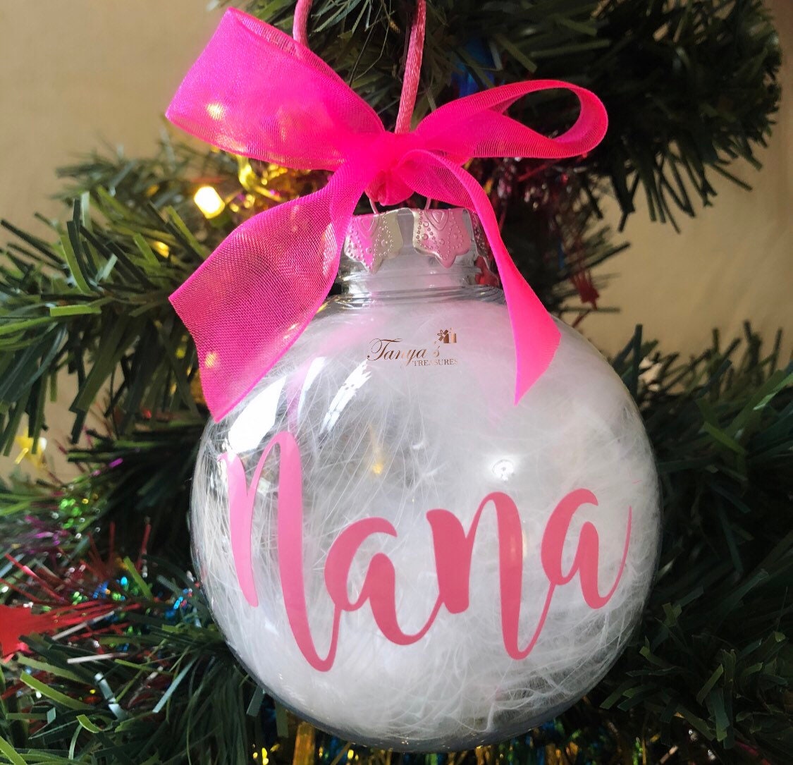 In Memory of Bauble in Loving Memory Bauble Remembrance - Etsy UK