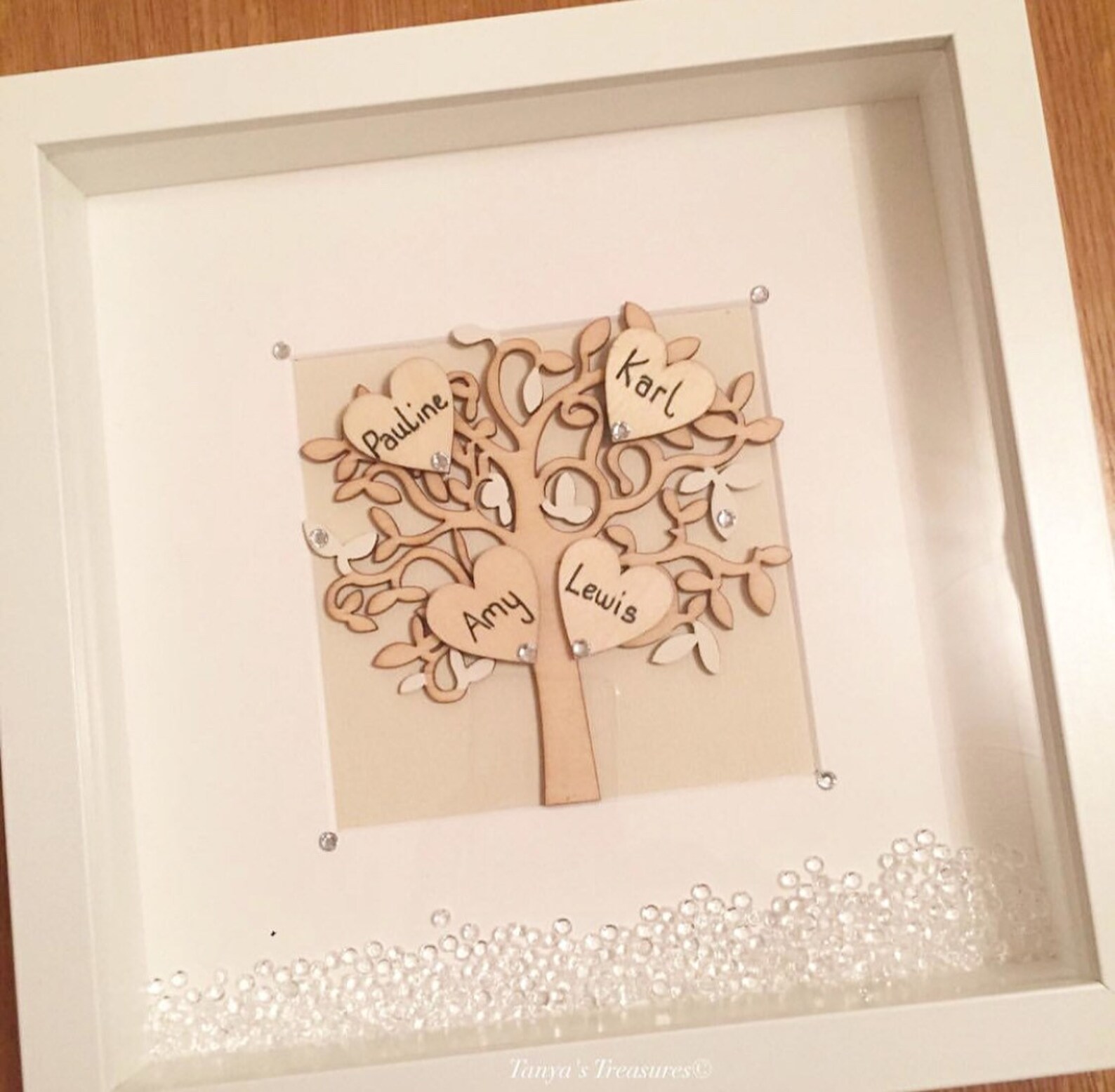 Family Tree Tree of Life Frame Personalised Family Frame - Etsy