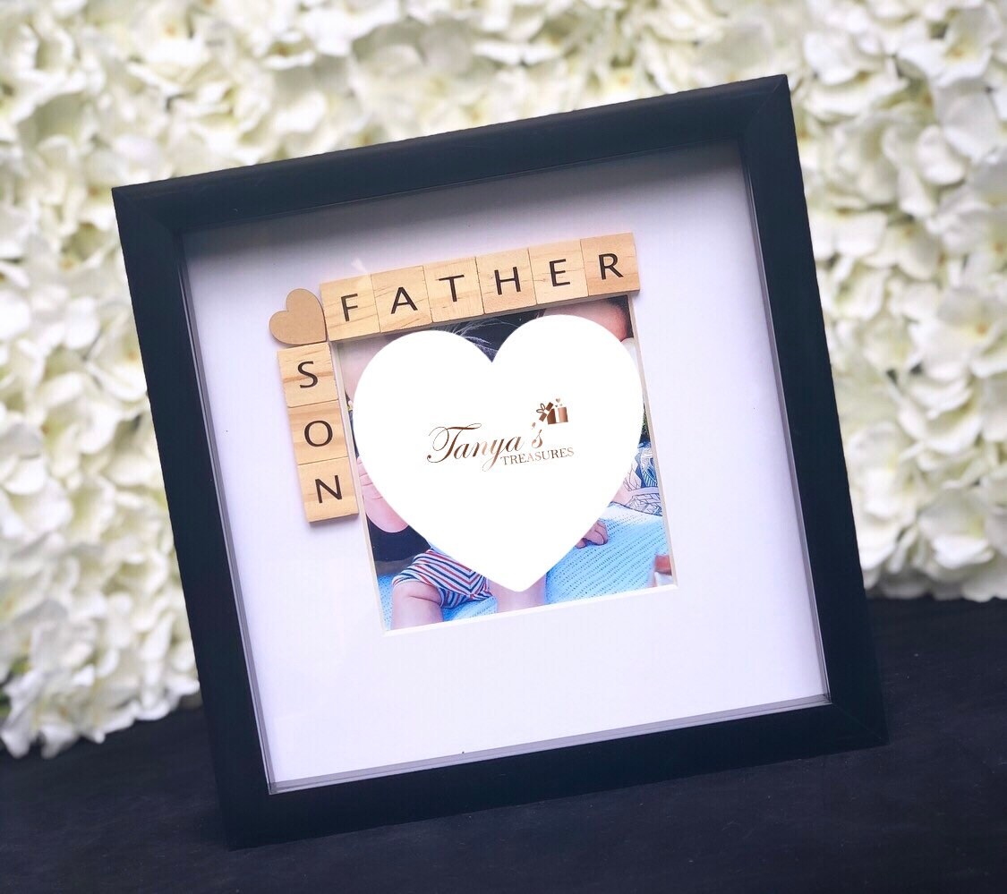 Father and Son Frame for a Father Father Gift Father's | Etsy UK