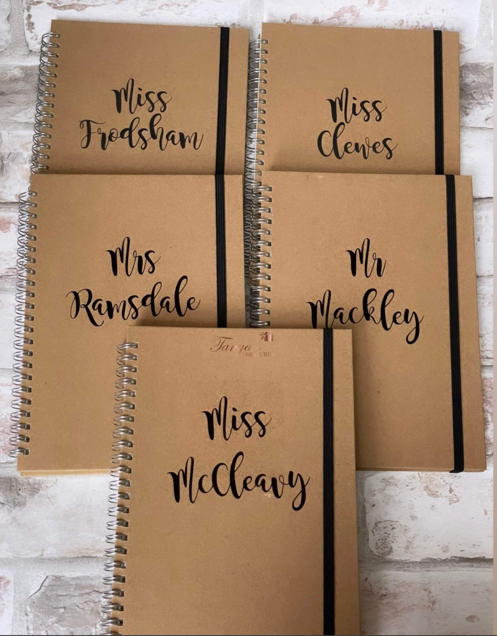 Personalised Teacher Notebook teacher Gift Teacher Notebook - Etsy UK