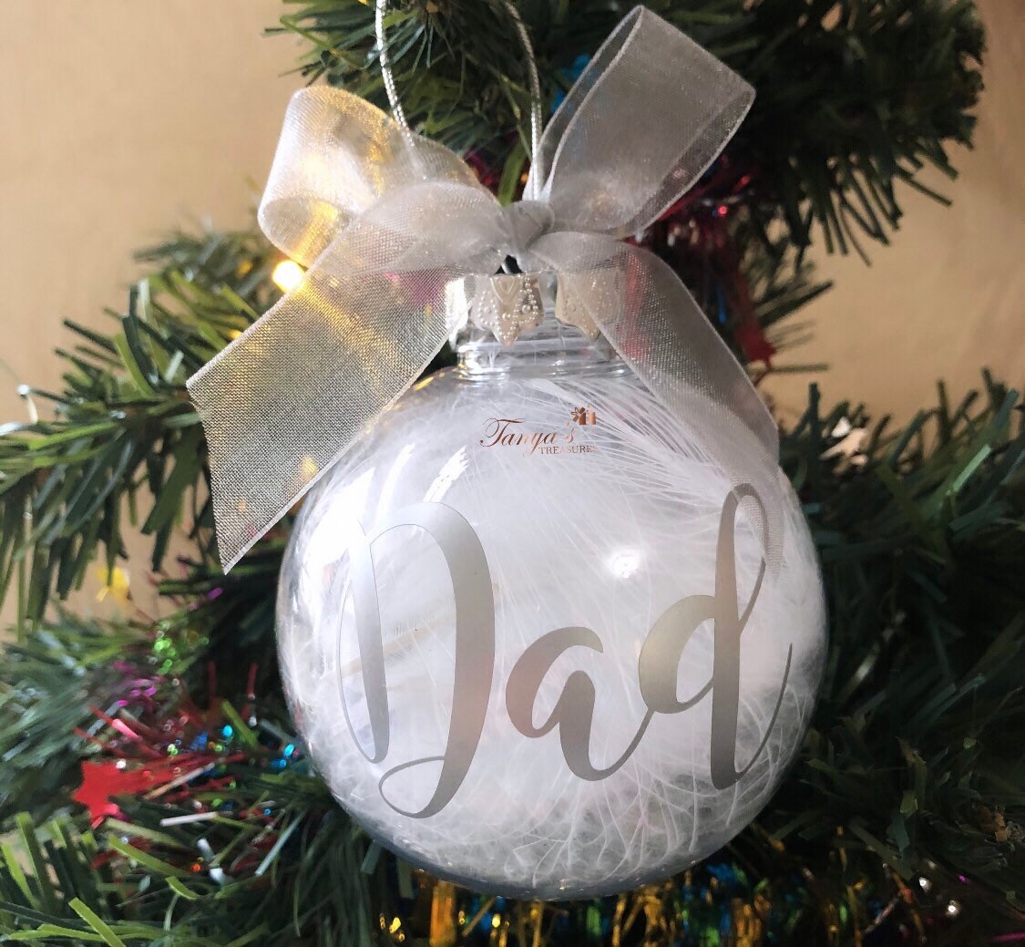 In Memory of Bauble in Loving Memory Bauble Remembrance | Etsy UK