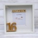 Personalised 16th Birthday Frame 16th Birthday Frame - Etsy