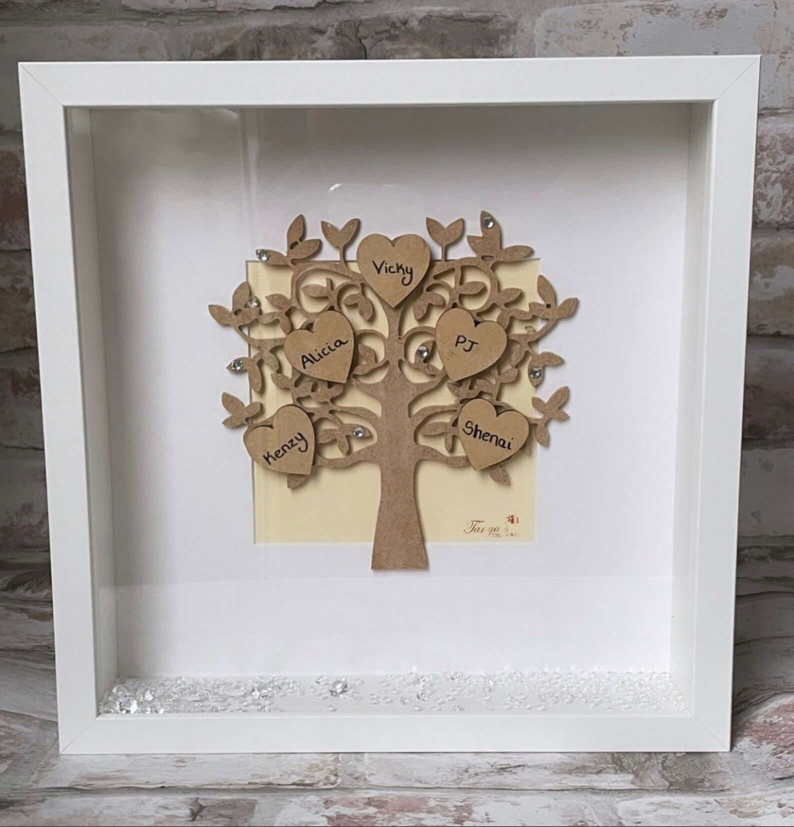 Family Tree Tree of Life Frame Personalised Family Frame | Etsy