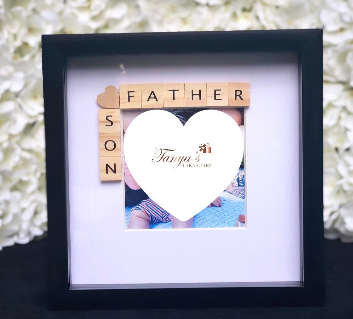 Father and Son Frame for a Father Father Gift Father's | Etsy UK