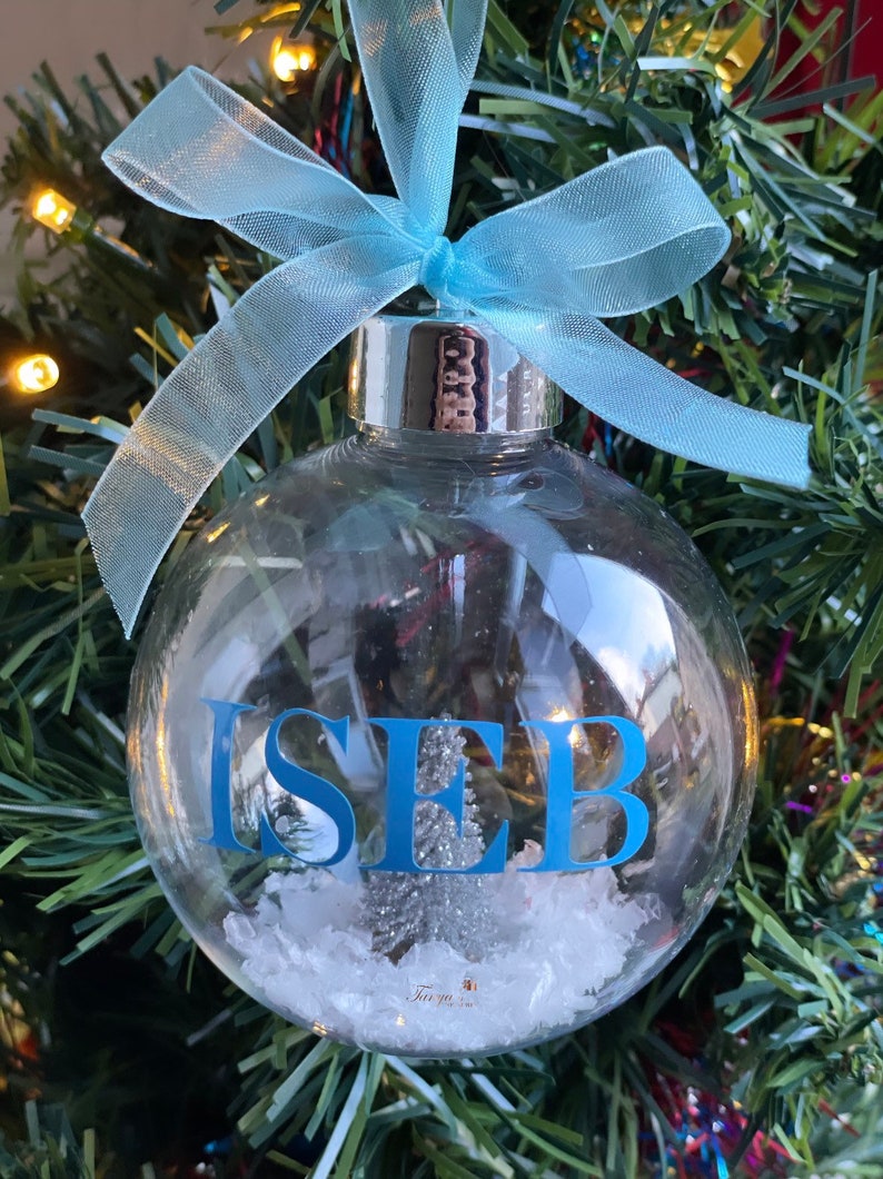 Personalised Business Logo Baubles Baubles Christmas - Etsy UK