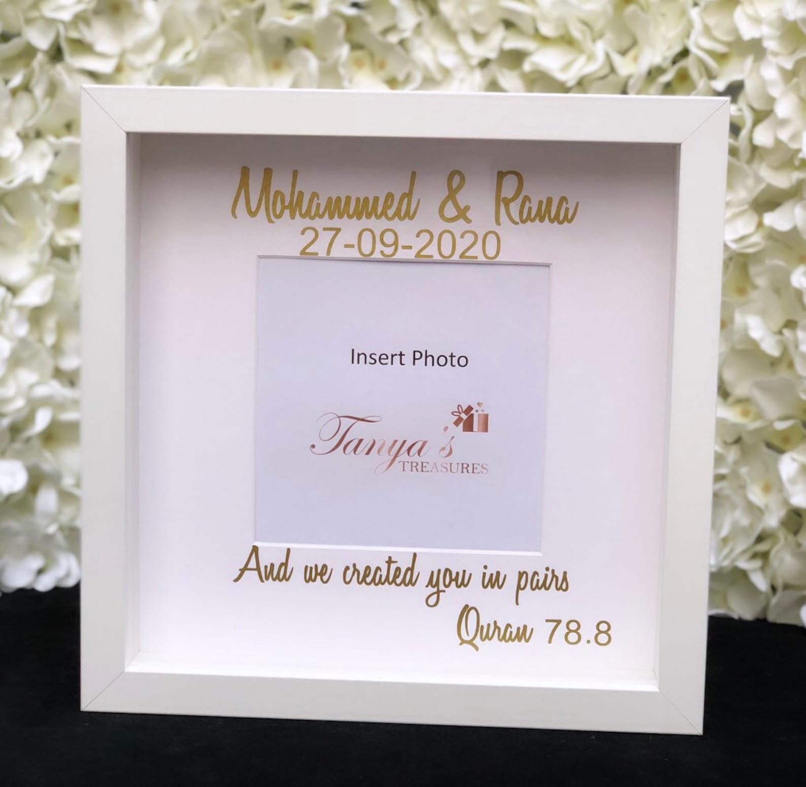 Nikah Frame Nikah Personalised Gift Nikah Gift Nikah - Etsy UK