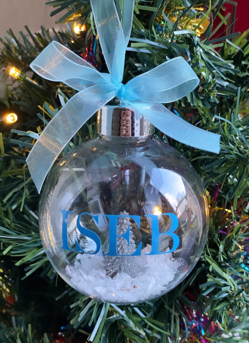 Personalised Business Logo Baubles Baubles Christmas - Etsy UK