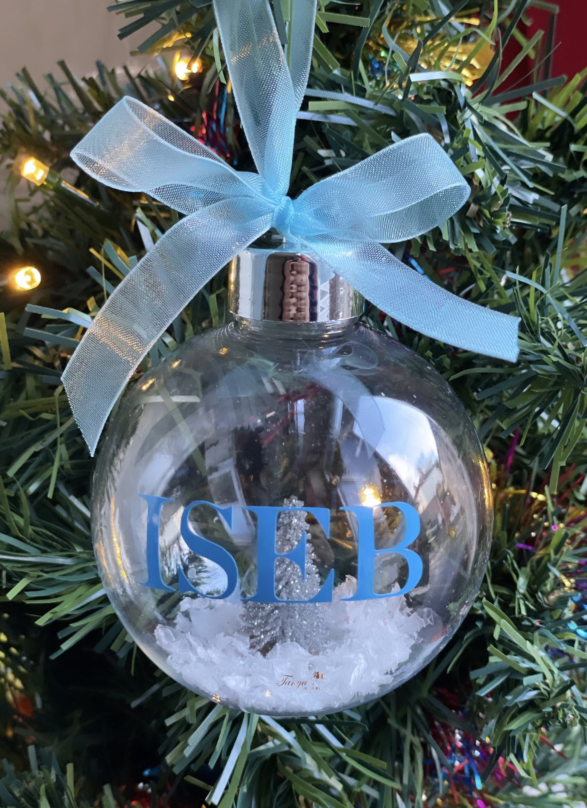 Personalised Business Logo Baubles Baubles Christmas - Etsy UK