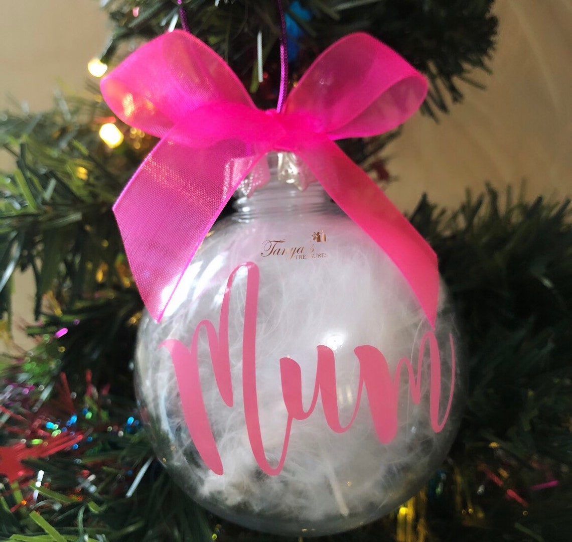 In Memory of Bauble in Loving Memory Bauble Remembrance - Etsy UK