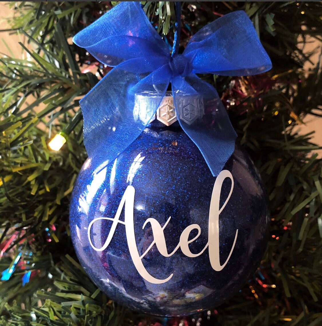 Baubles Baubles Christmas Christmas Ornament Personalised - Etsy UK