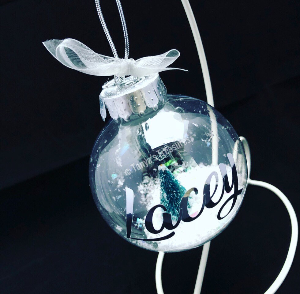 Personalised Business Logo Baubles Baubles Christmas | Etsy UK