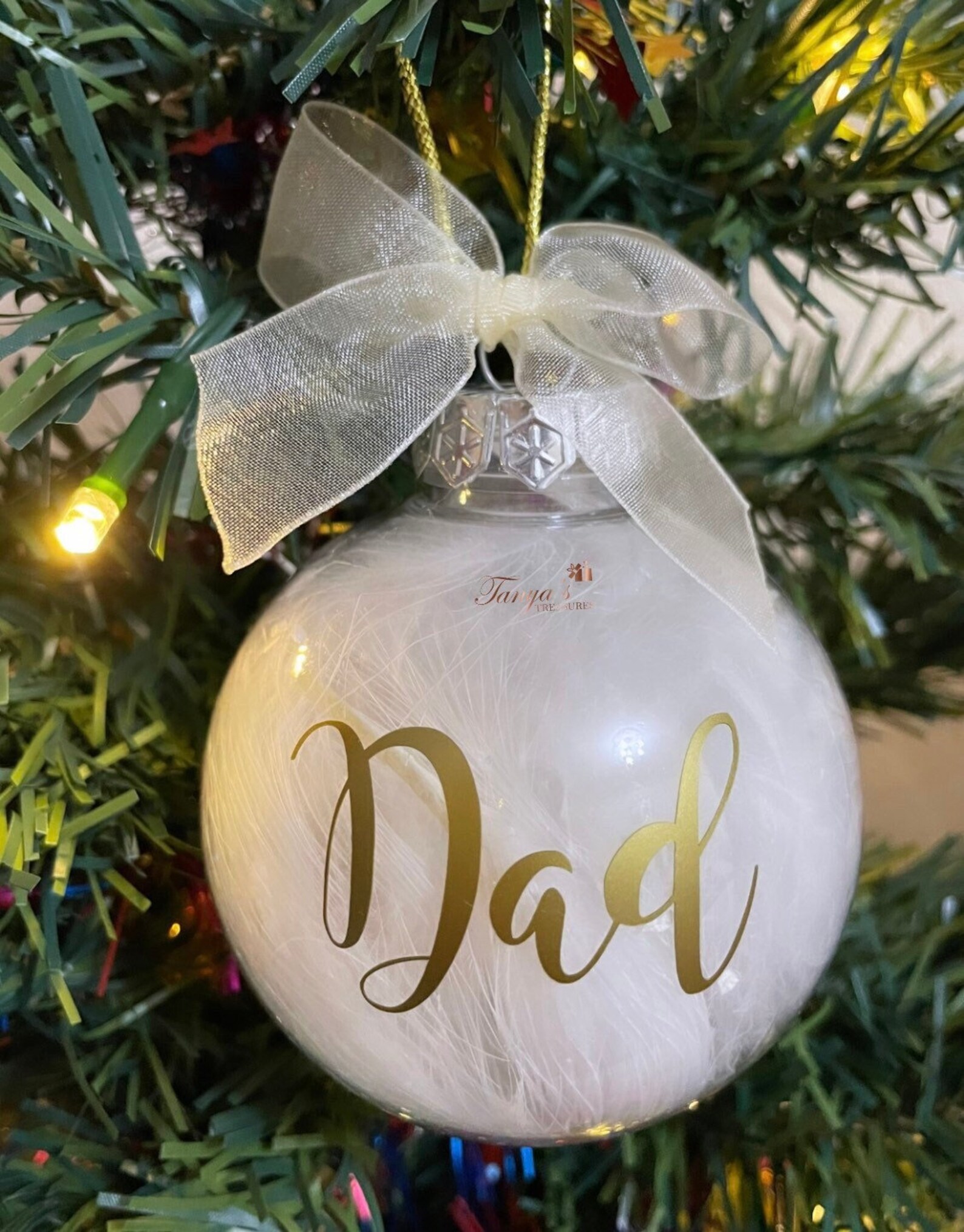 In Memory of Bauble in Loving Memory Bauble Remembrance - Etsy UK