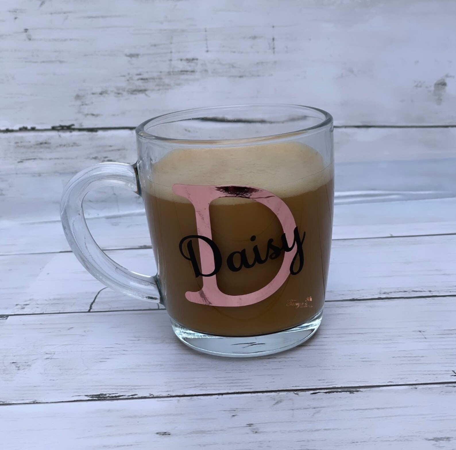 Personalised Glass Mug Personalised Mug Mug Gifts - Etsy UK