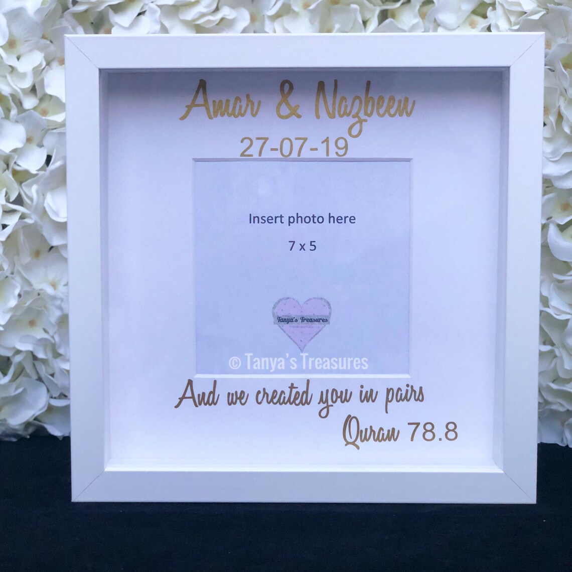 Nikah Frame Nikah Personalised Gift Nikah Gift Nikah - Etsy UK
