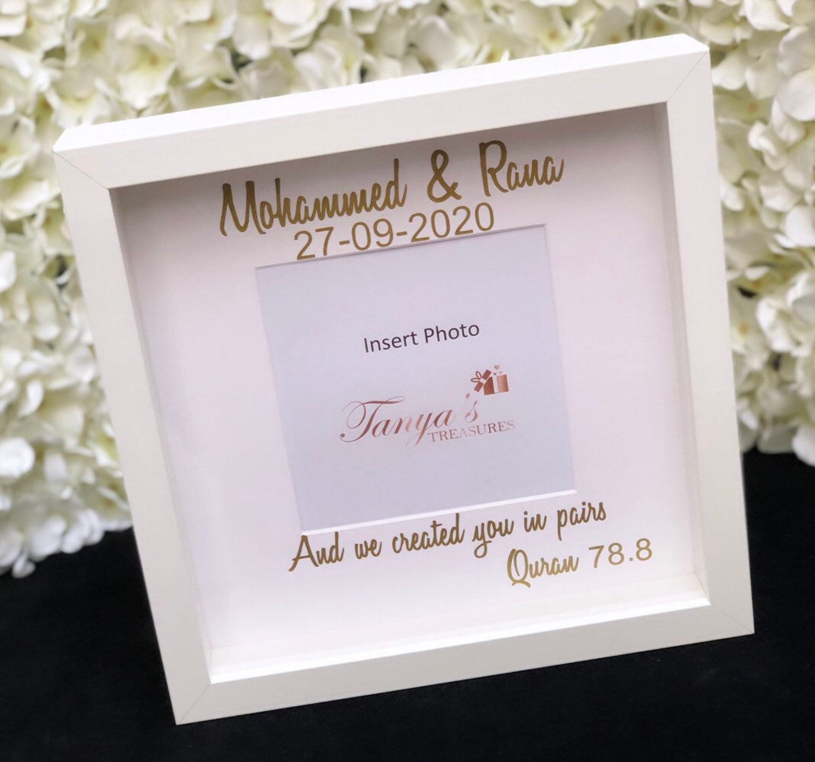 Nikah Frame Nikah Personalised Gift Nikah Gift Nikah - Etsy UK
