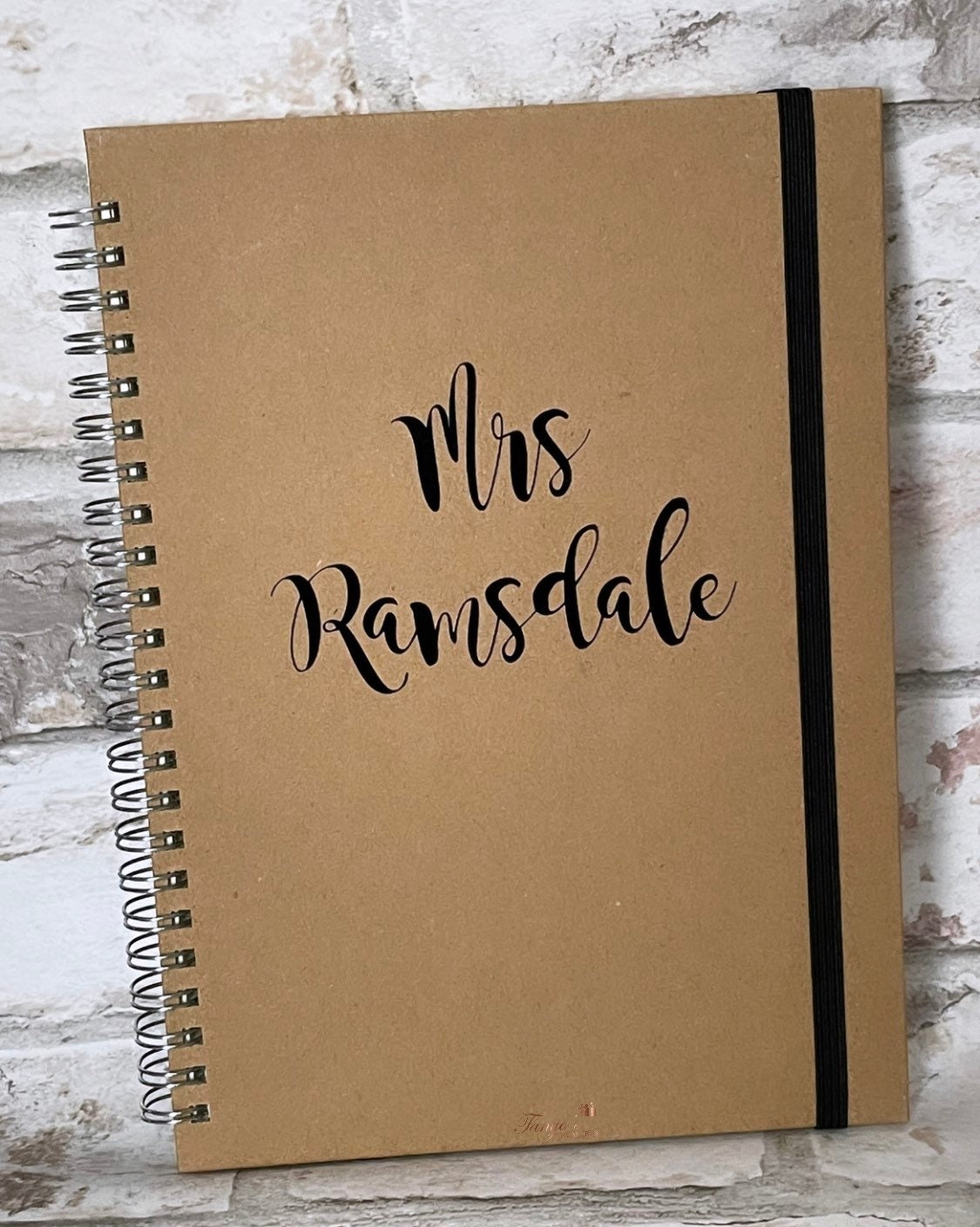 Personalised Teacher Notebook teacher Gift Teacher Notebook - Etsy UK