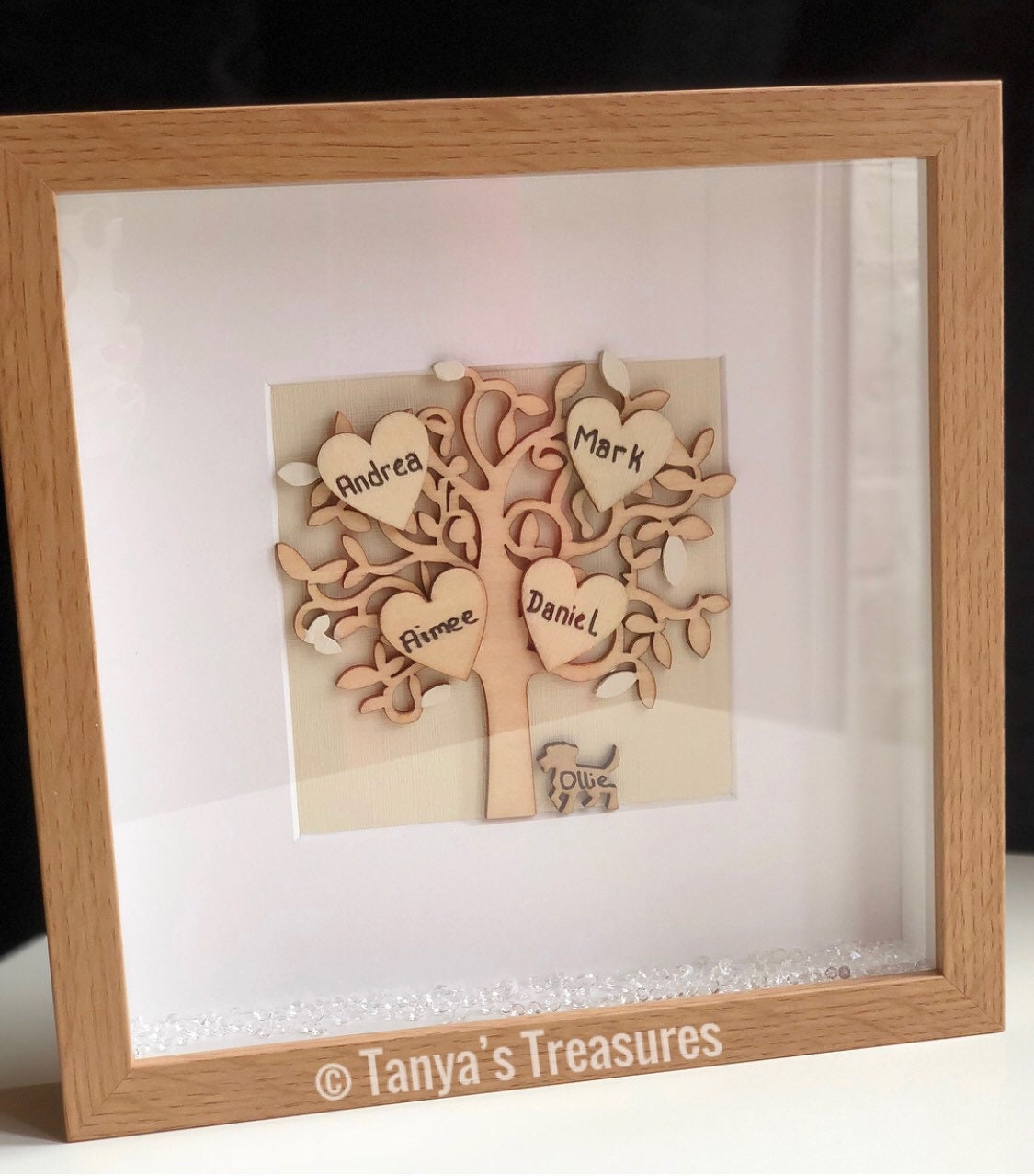 Family Tree Tree of Life Frame Personalised Family Frame | Etsy