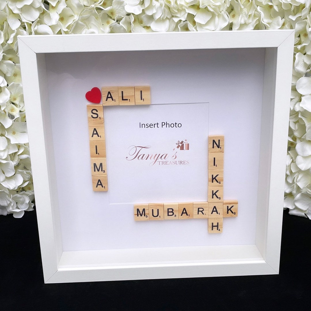 Nikkah Frame, Nikkah Personalised Gift, Nikkah Gift, Nikkah Mubarak ...
