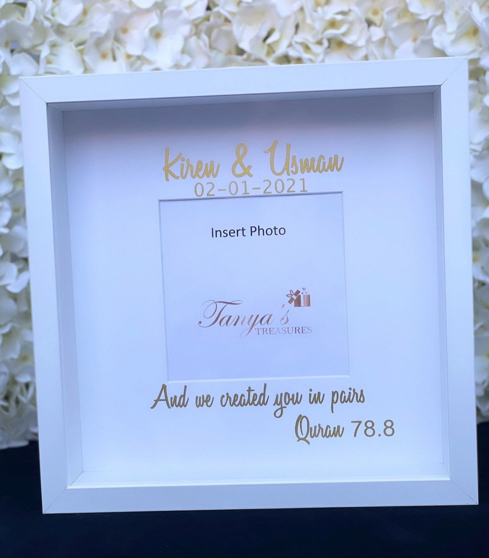 Nikah Frame Nikah Personalised Gift Nikah Gift Nikah - Etsy UK