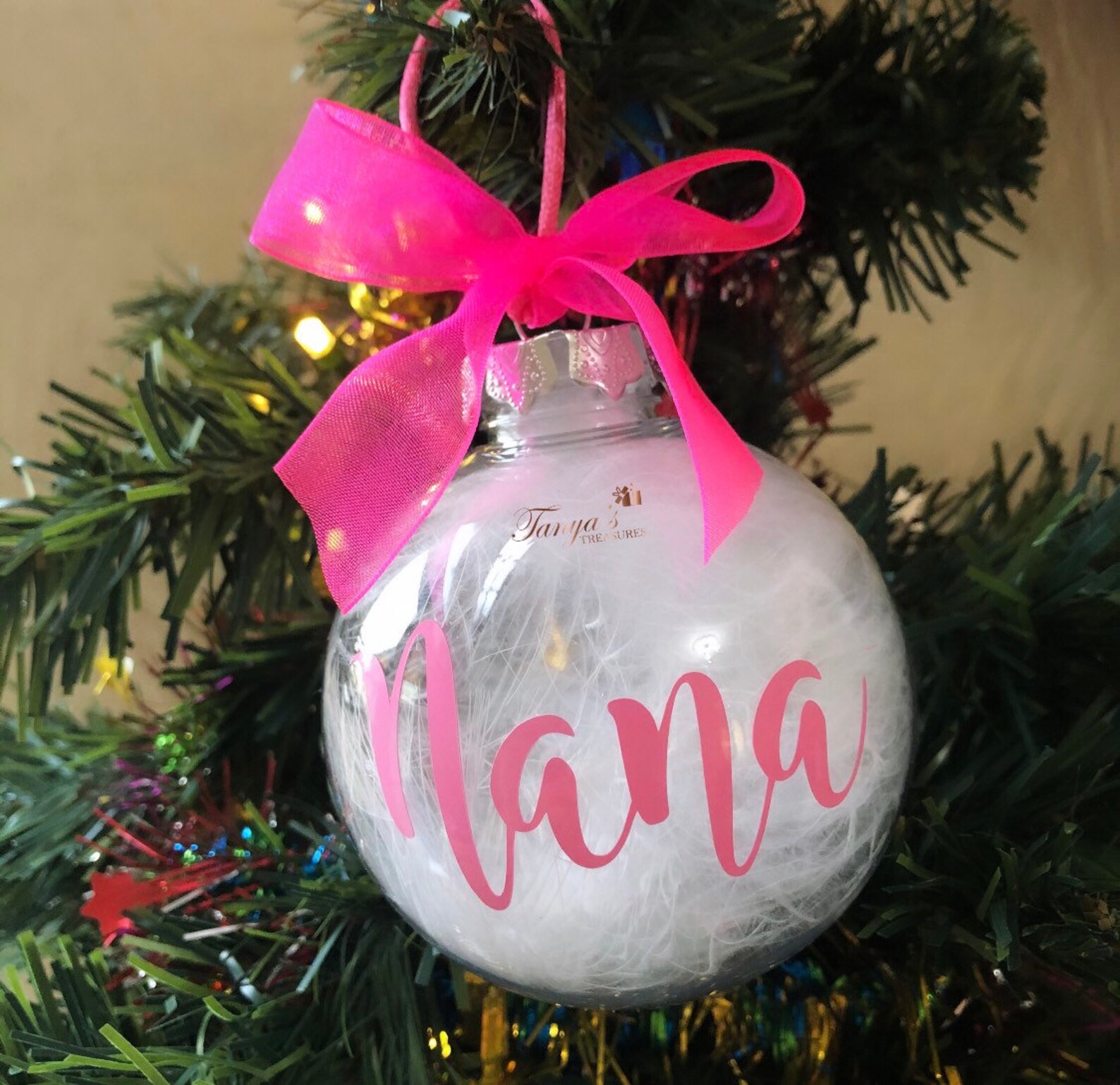 In Memory of Bauble in Loving Memory Bauble Remembrance | Etsy UK