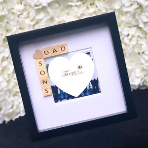 Father and Sons Frame, for a Father, Father Gift, Father's Day, Dad ...