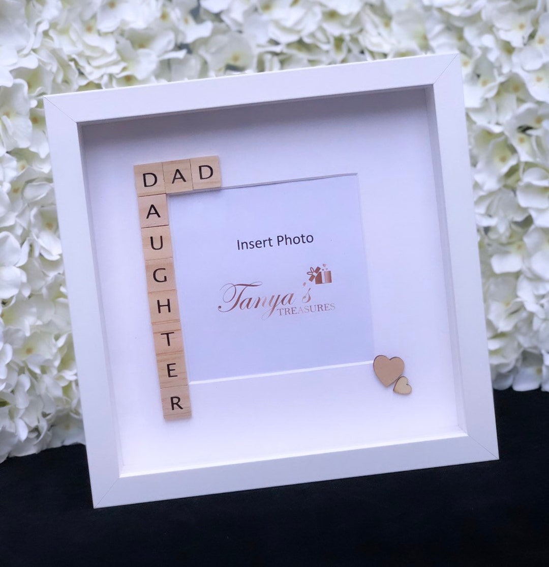 Father and Daughter Frame for a Father Father Gift - Etsy