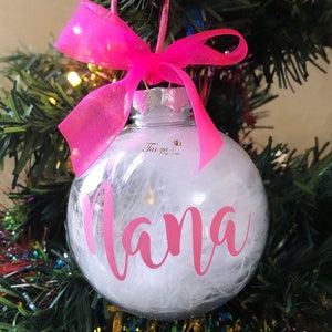 In Memory of Bauble, in Loving Memory Bauble, Remembrance Bauble ...