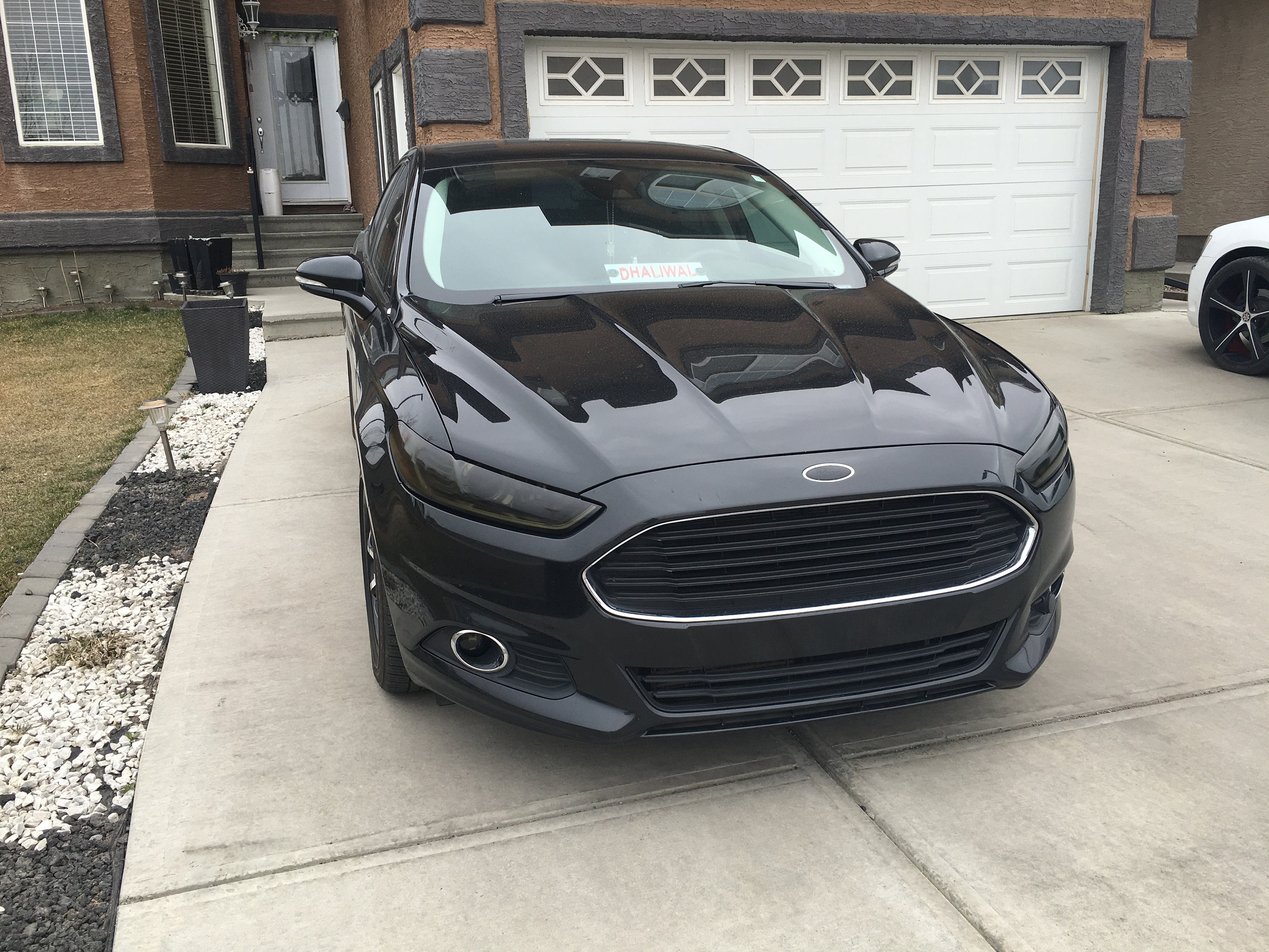 2013-2016 Fusion Pre-cut Vinyl Overlay Headlight Tint Covers - Etsy