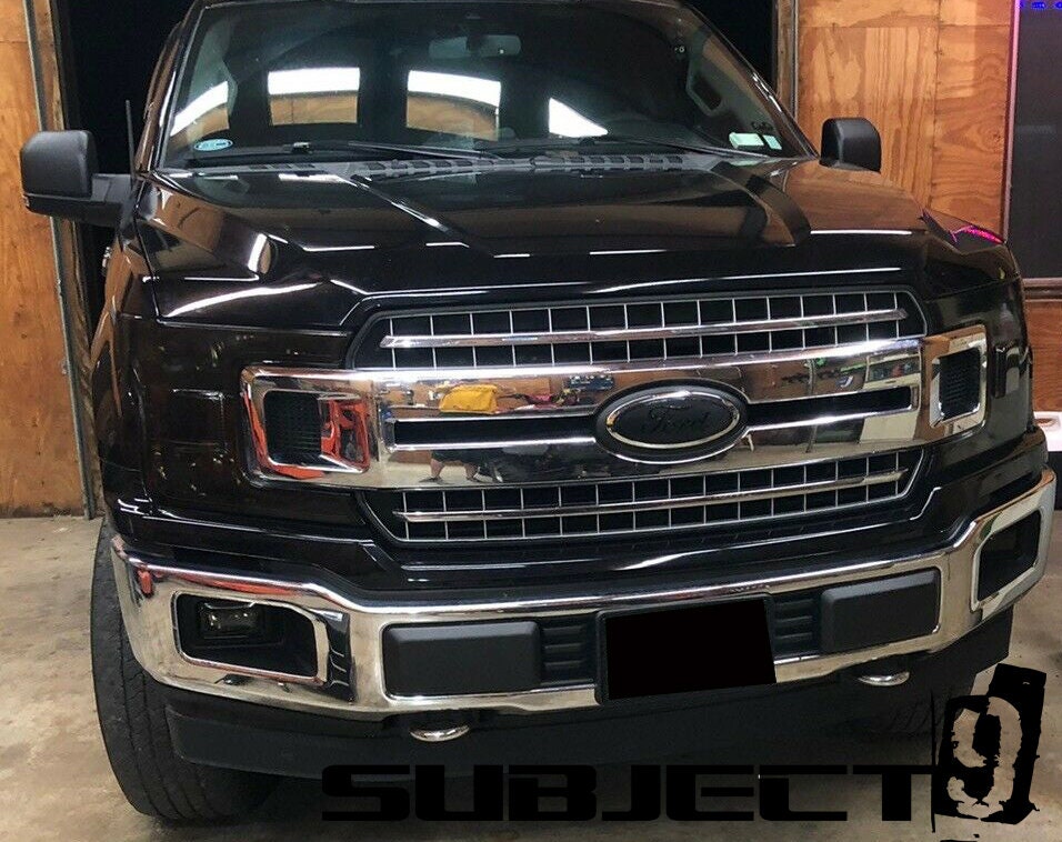 2018-2020 F-150 Pre-cut Vinyl Overlay Full Headlight and Taillight Tint ...