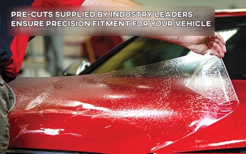 2016-2018 Camaro SS Pre-cut Front Bumper Paint Protection Clear Film ...