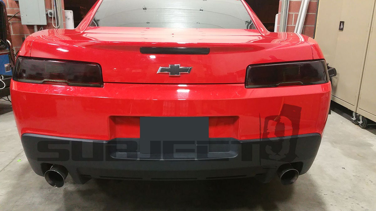 2014 2015 Camaro Pre cut Vinyl Overlay Taillight Tint Covers Etsy