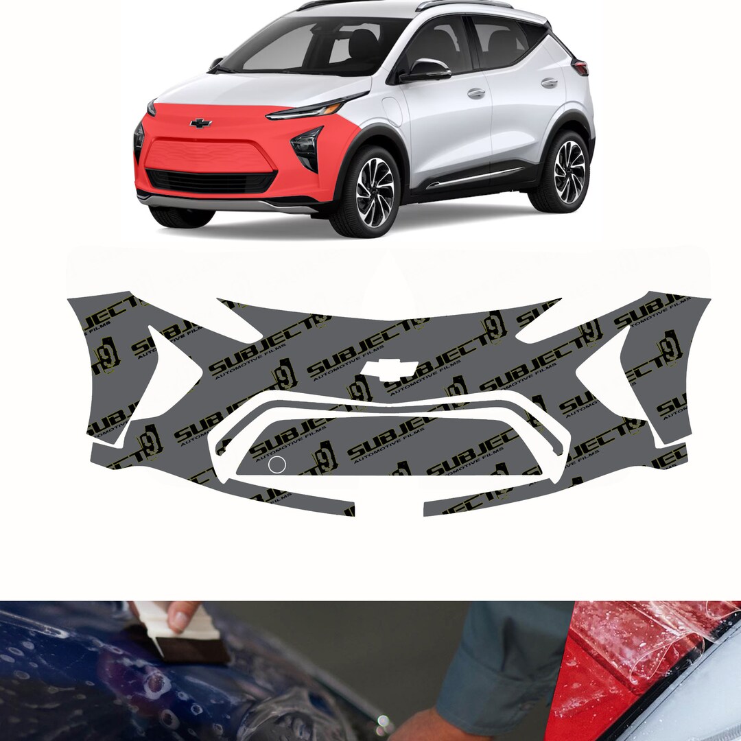 22-23 Bolt EUV Pre-cut Front Bumper Paint Protection Clear Film PPF ...