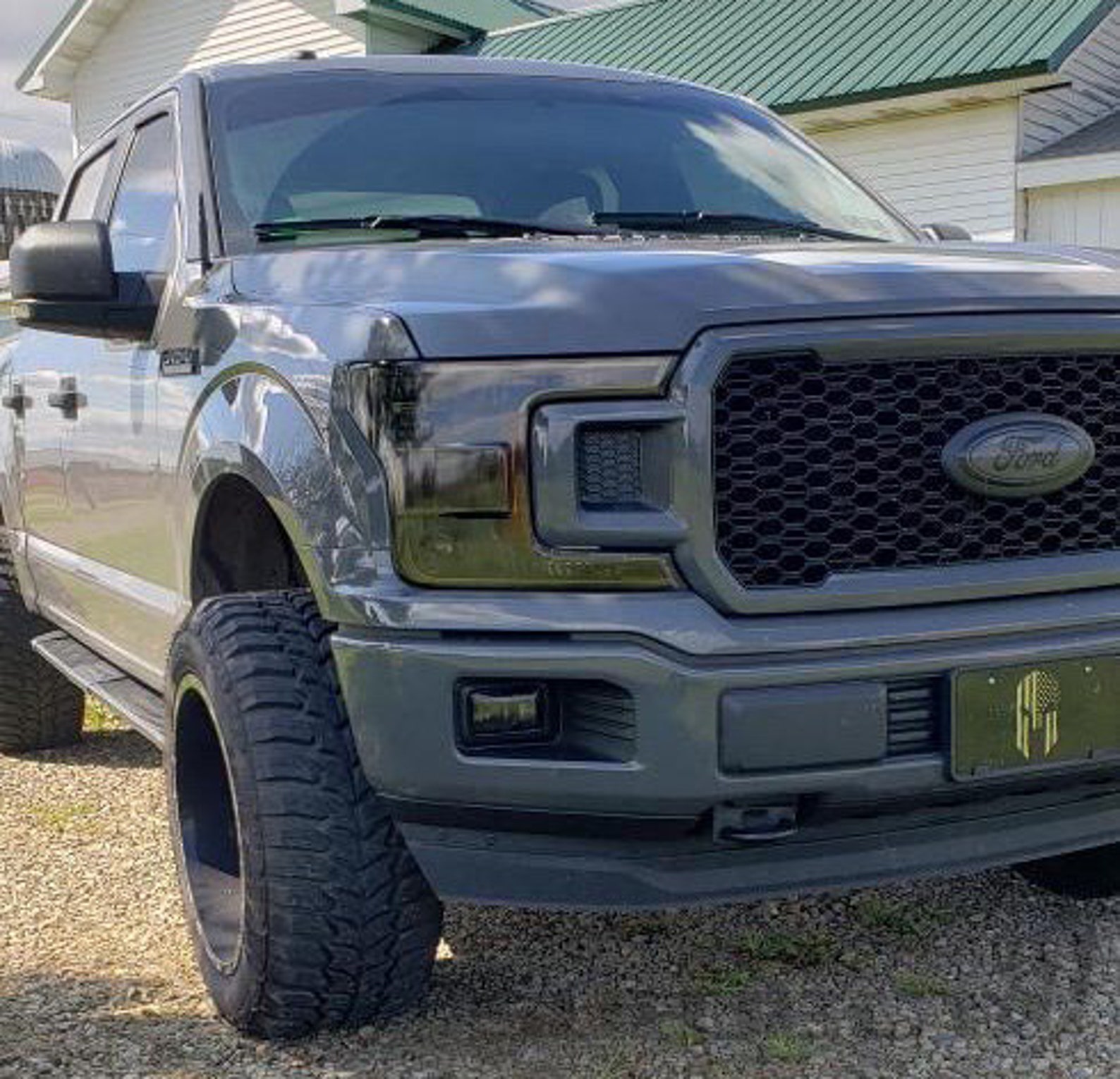 2018-2020 F-150 Pre-cut Vinyl Overlay Full Headlight and Taillight Tint ...