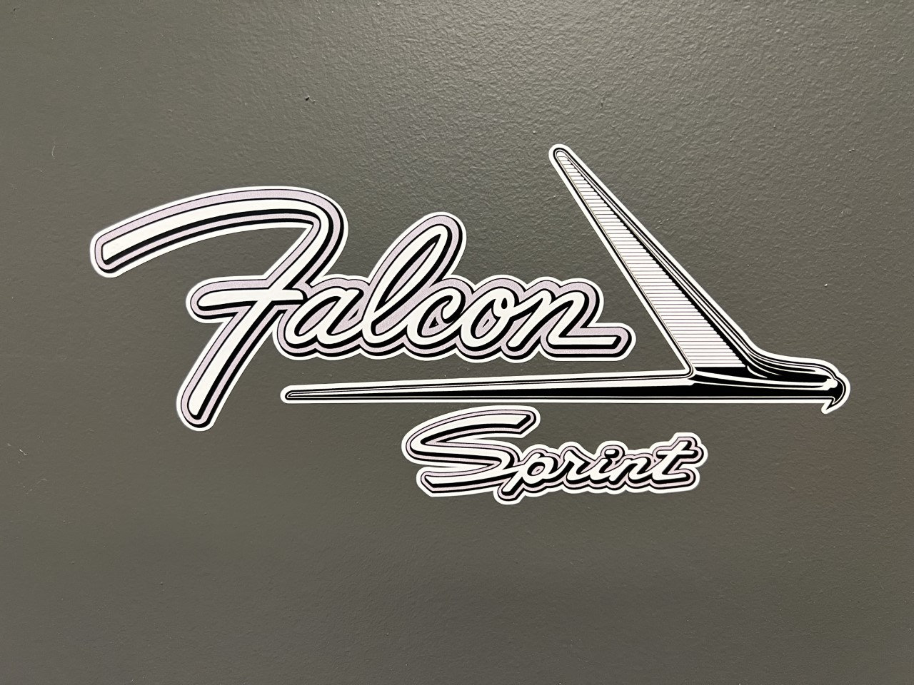 Ford Falcon Sprint Stickers (pair) 10x4.5 - Etsy