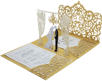 3d invitations | Etsy