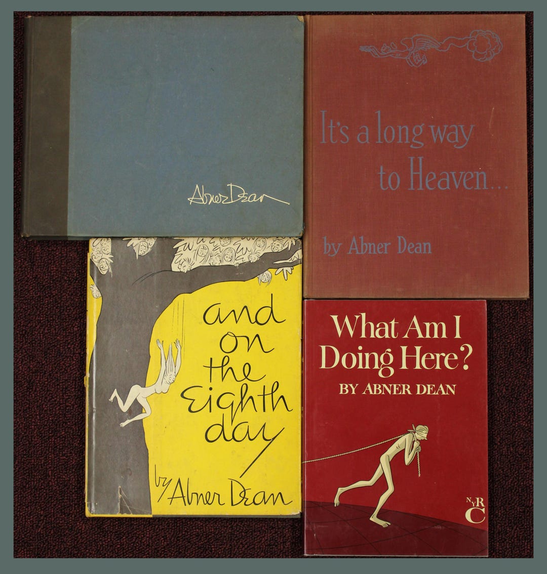 Abner Dean Book Collection - Etsy