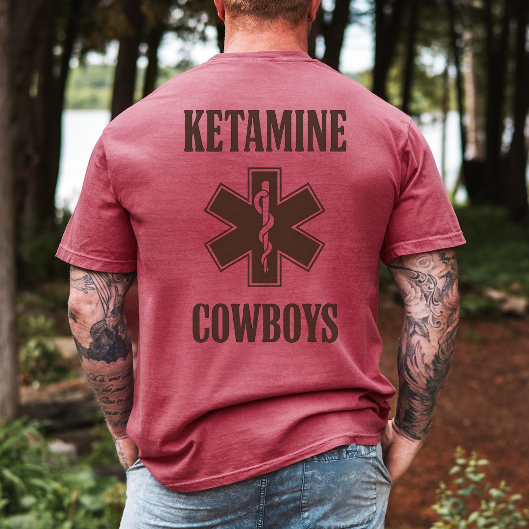 Ketamine Cowboys EMS T-shirt: Medical Humor First Responder Tee - Etsy