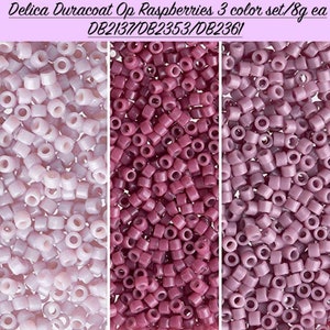11/0 Delica 3 Color Sets #2/8g Ea Color (10 Sets Different Colors) - Etsy