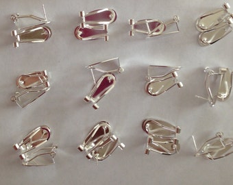 12 6 Pair Fingernail Posts Gold Plated - Etsy