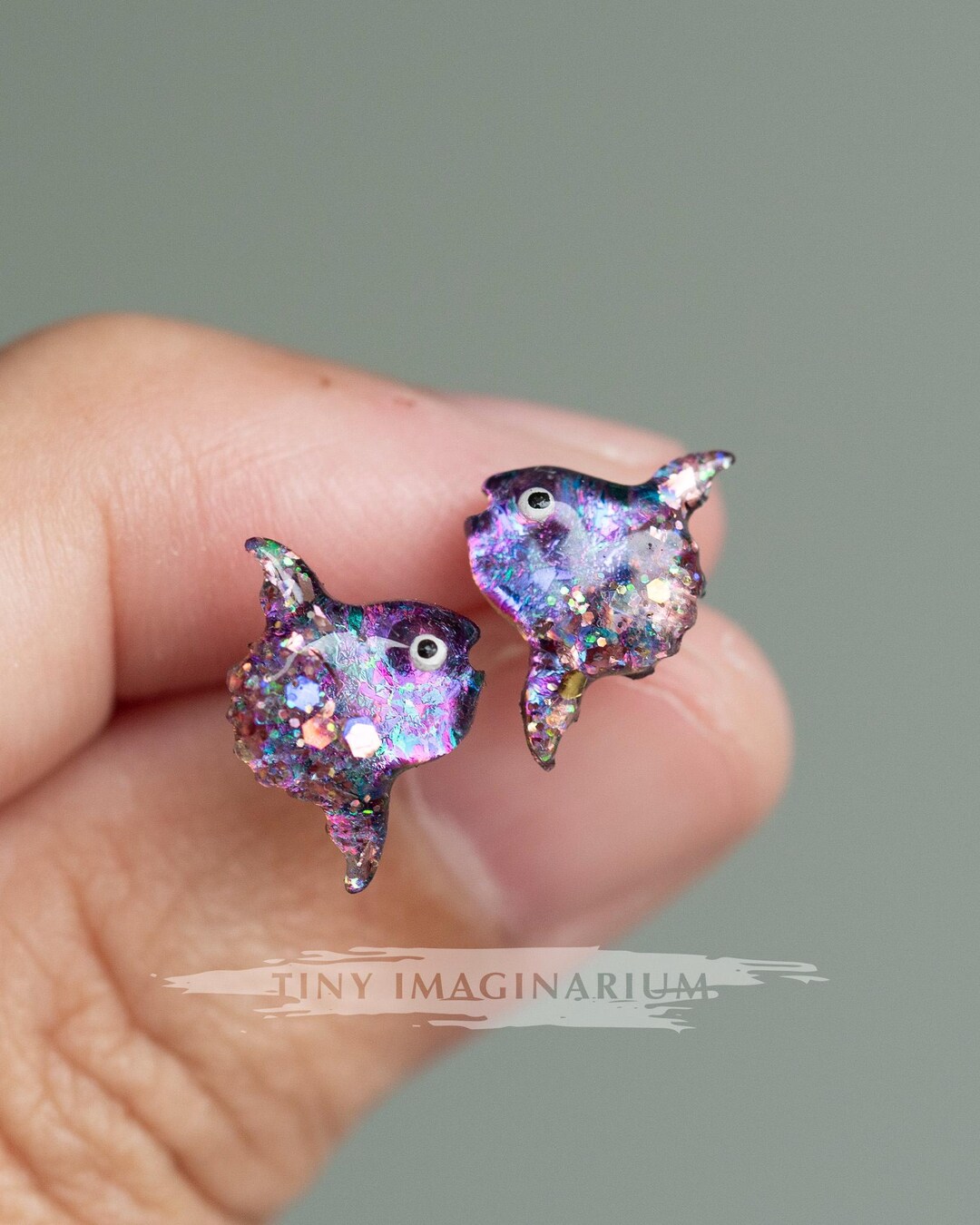 Mola Mola Earrings, Mola Mola Jewelry, Ocean Sunfish Earring, Gift for ...