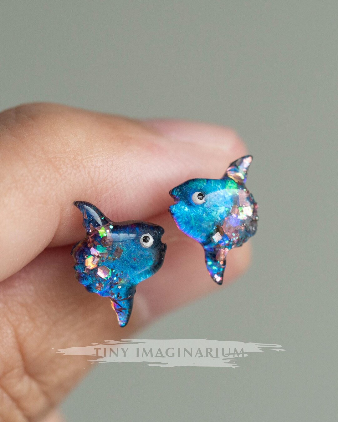 Mola Mola Earrings, Mola Mola Jewelry, Ocean Sunfish Earring, Gift for ...