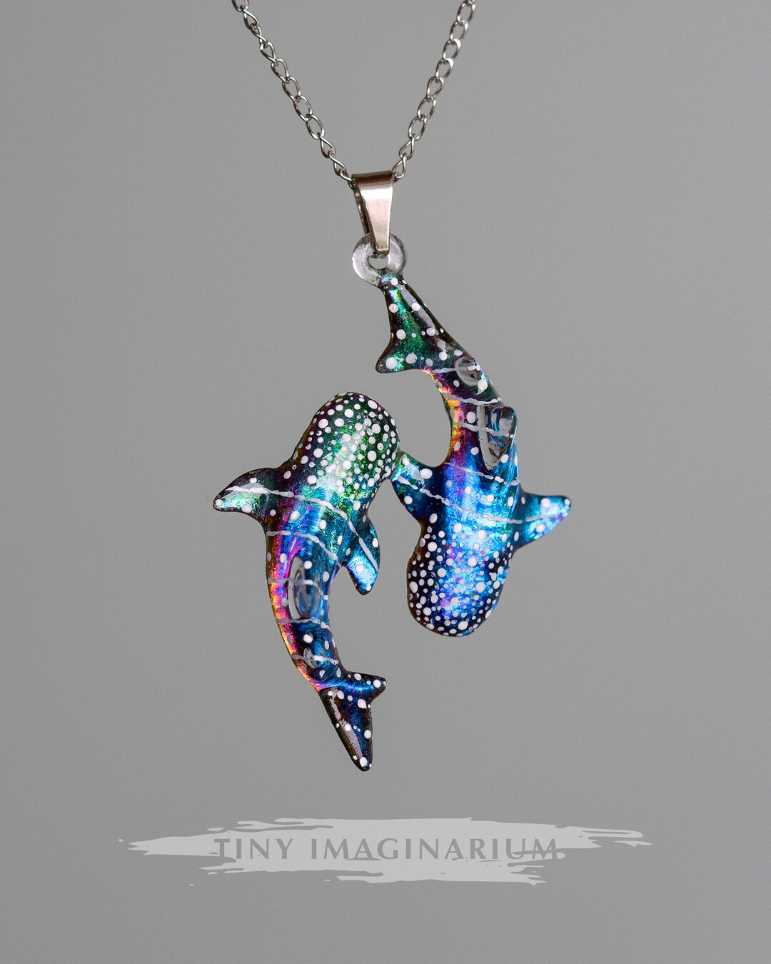 Whale Shark Necklace, Whaleshark Jewellery, Shark Pendant, Marine Life ...